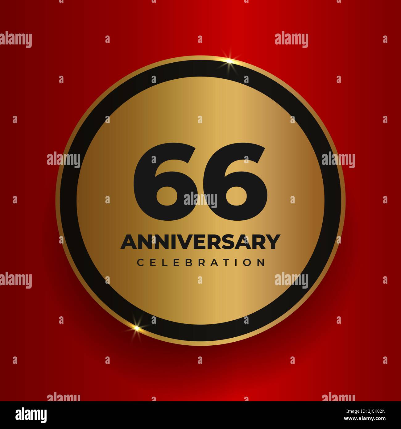 66 years anniversary celebration background. Celebrating 66th ...