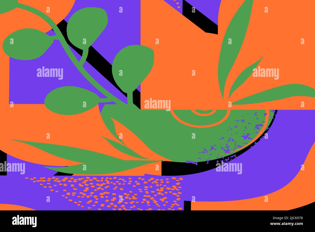 Rainbow shapes, curves, arcs. Hand drawn vector scribble ...