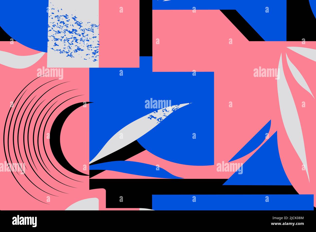 Rainbow shapes, curves, arcs. Hand drawn vector scribble ...