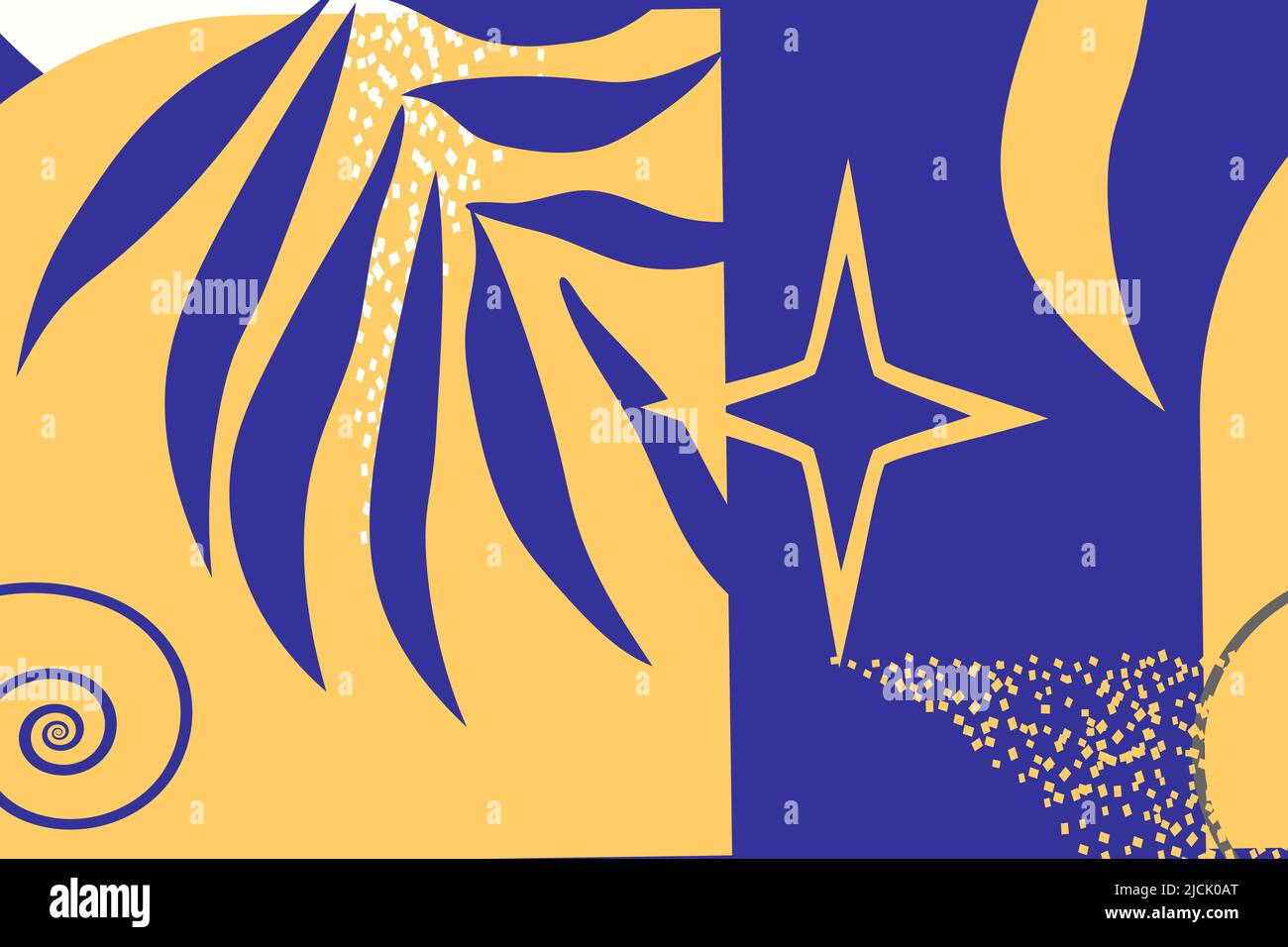 Rainbow shapes, curves, arcs. Hand drawn vector scribble ...