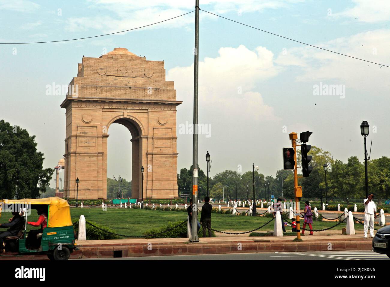 The India Gate in New Delhi, Delhi, India Stock Photo - Alamy