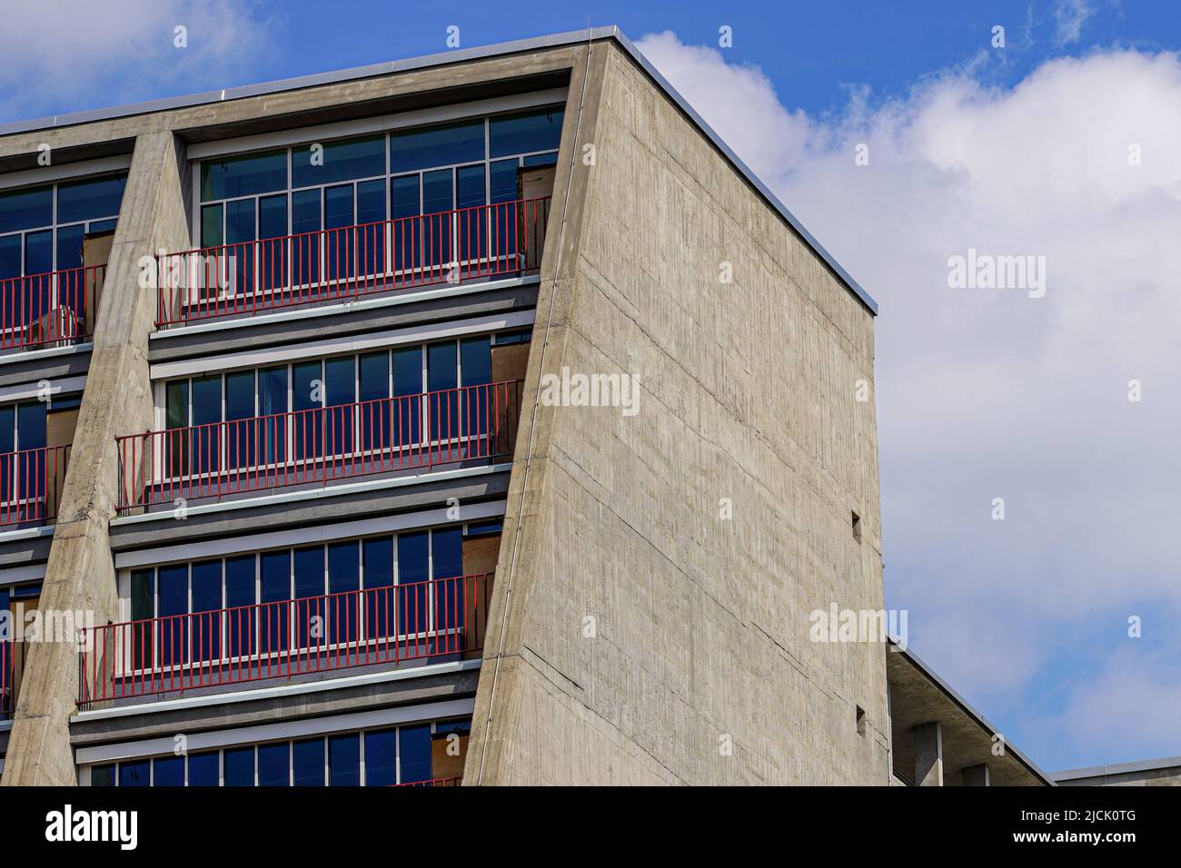 Stage tower of the Cologne Opera House, Cologne, North Rhine-Westphalia ...