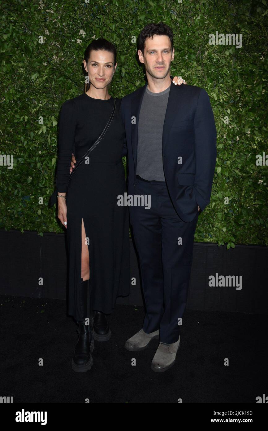 New York, NY, USA. 13th June, 2022. Lia Smith, Justin Bartha at ...