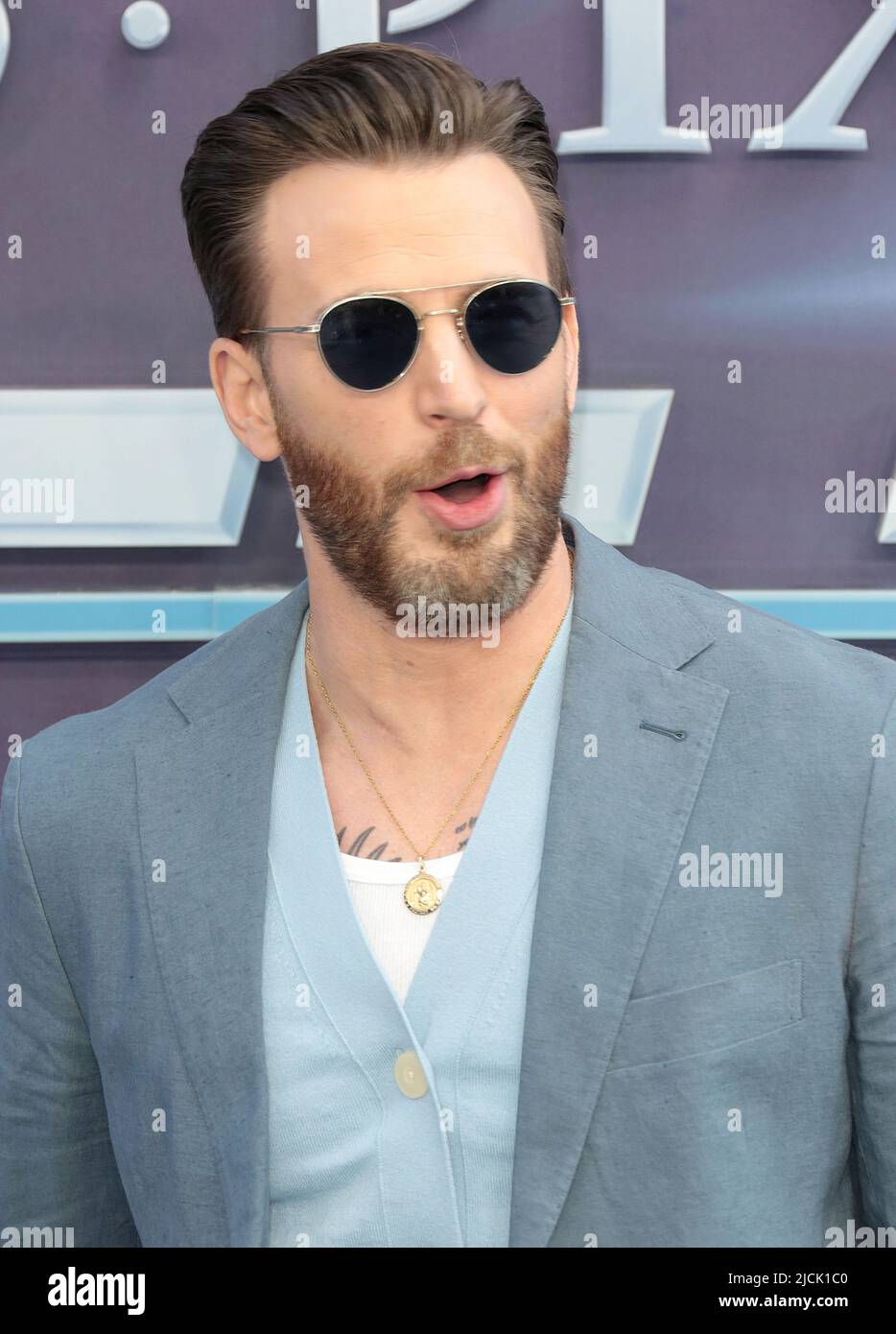 Jun 13, 2022 - London, England, UK - Chris Evans attending Lightyear UK ...