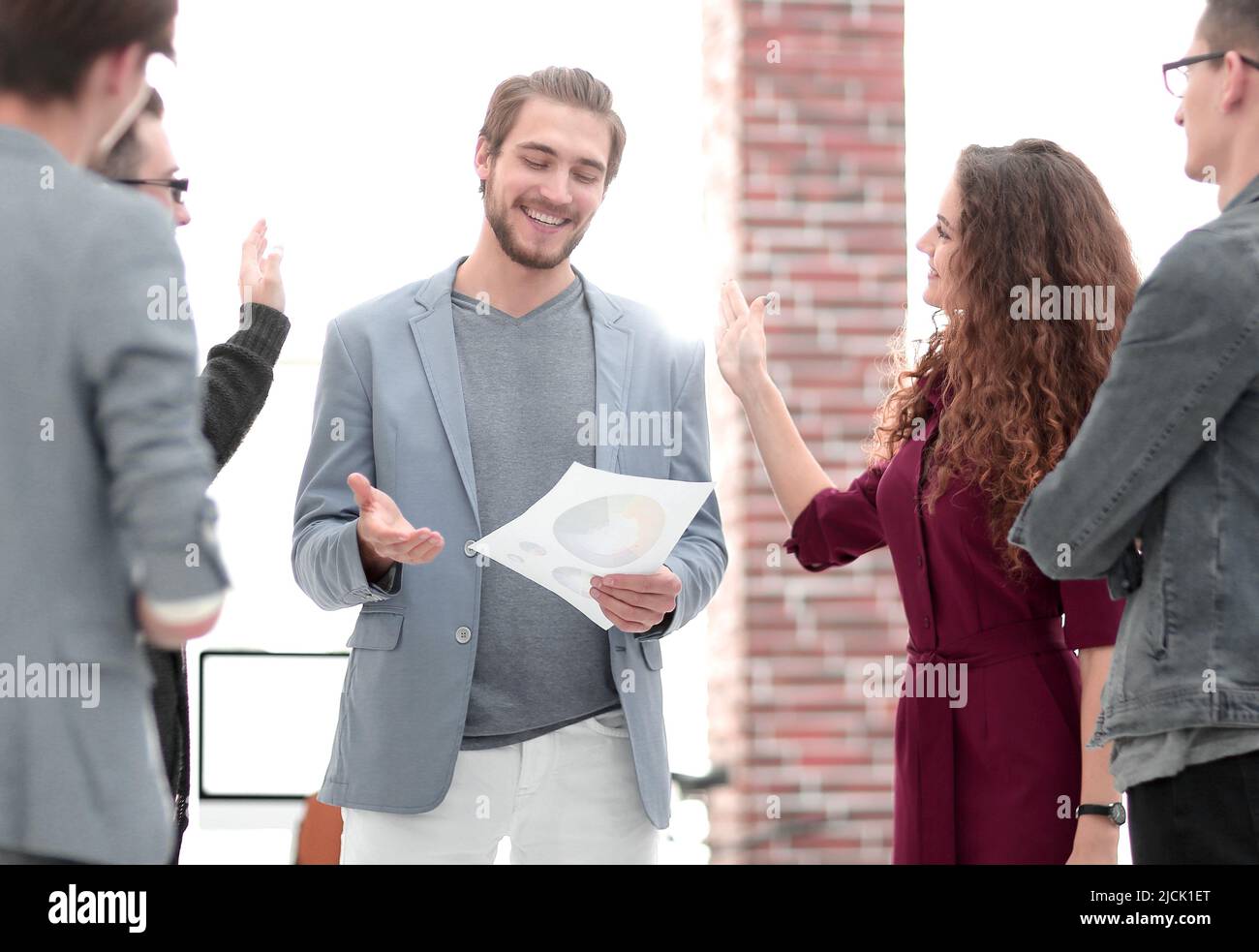 Business: Team having a serious argument Stock Photo - Alamy