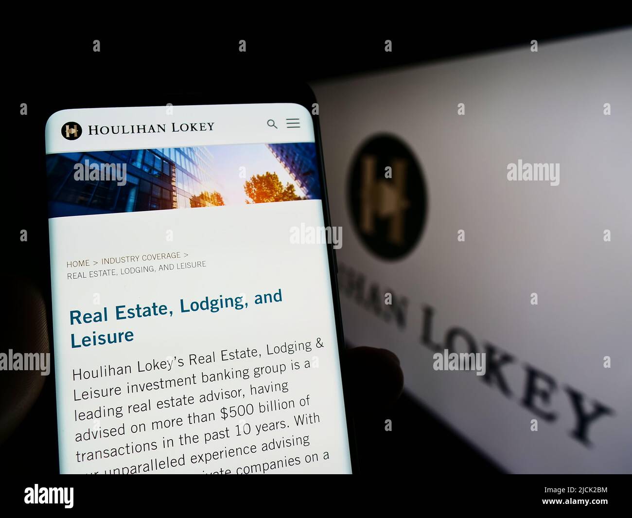Hl real estate logo hi-res stock photography and images - Alamy