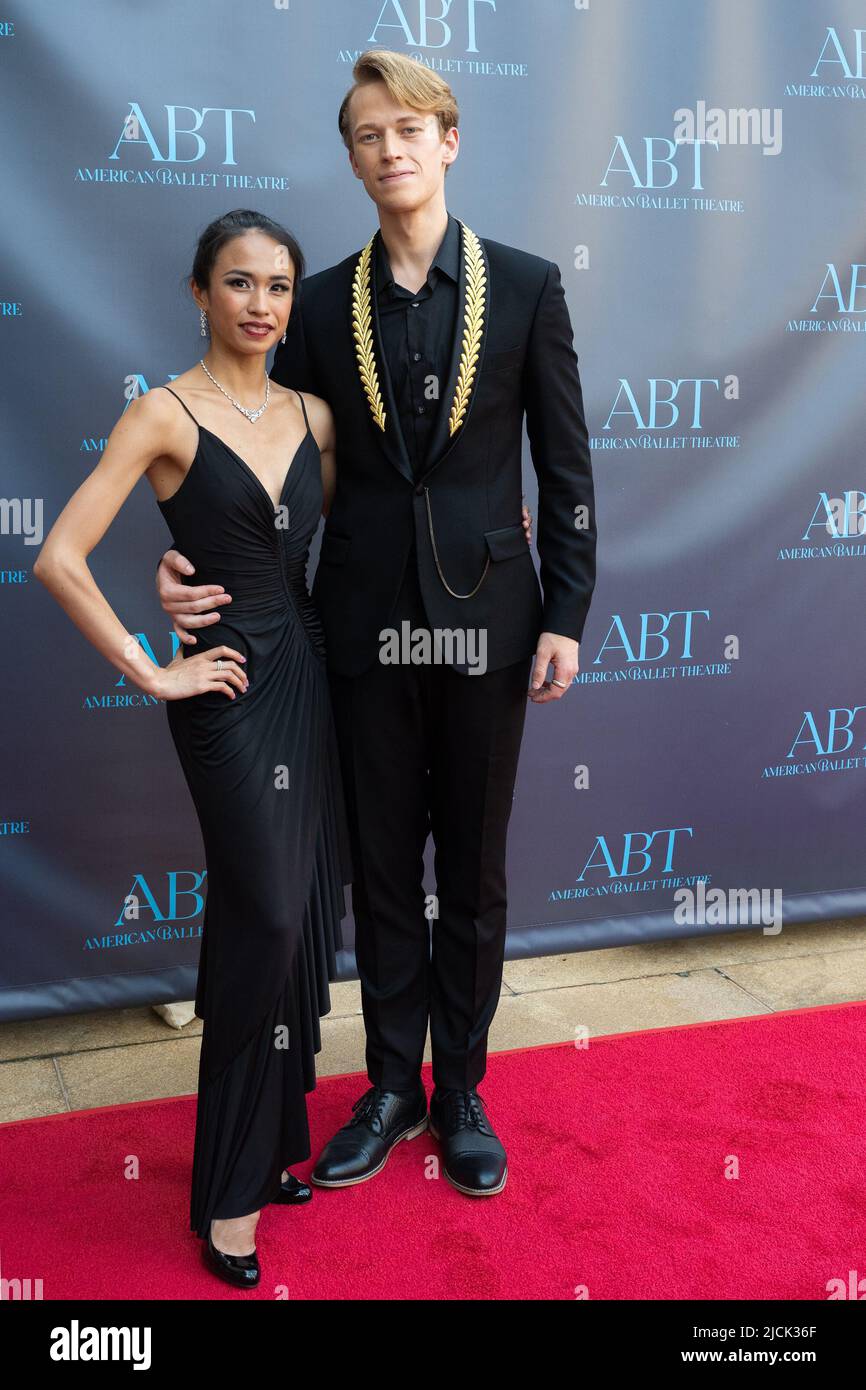 New York, New York on June 13, 2022. Lea Fleytoux and Jarod Curley ...