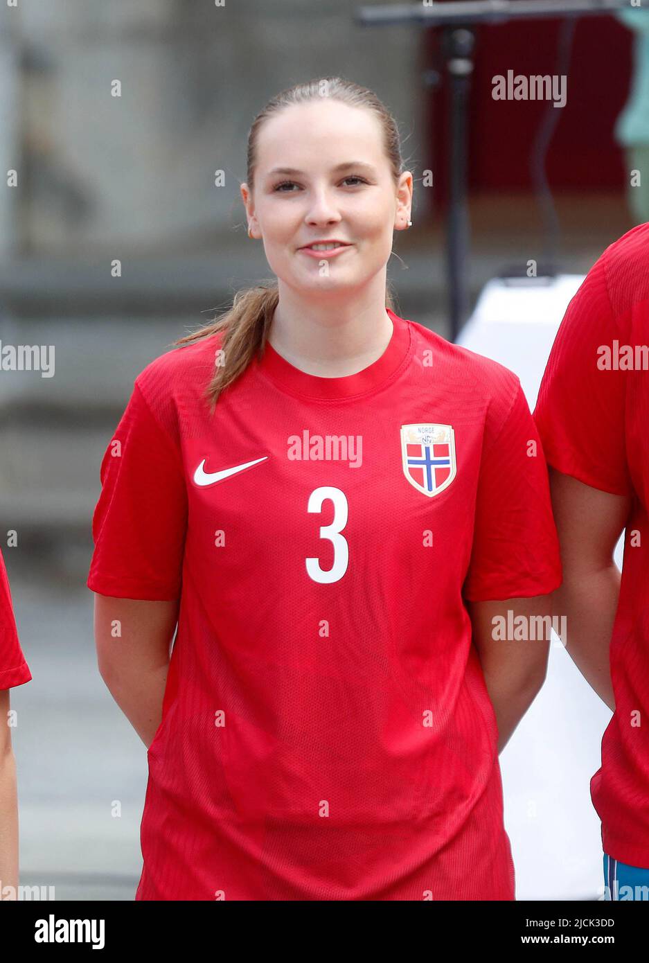 Asker, Norway, June 13, 2022. Princess Ingrid Alexandra during a ...