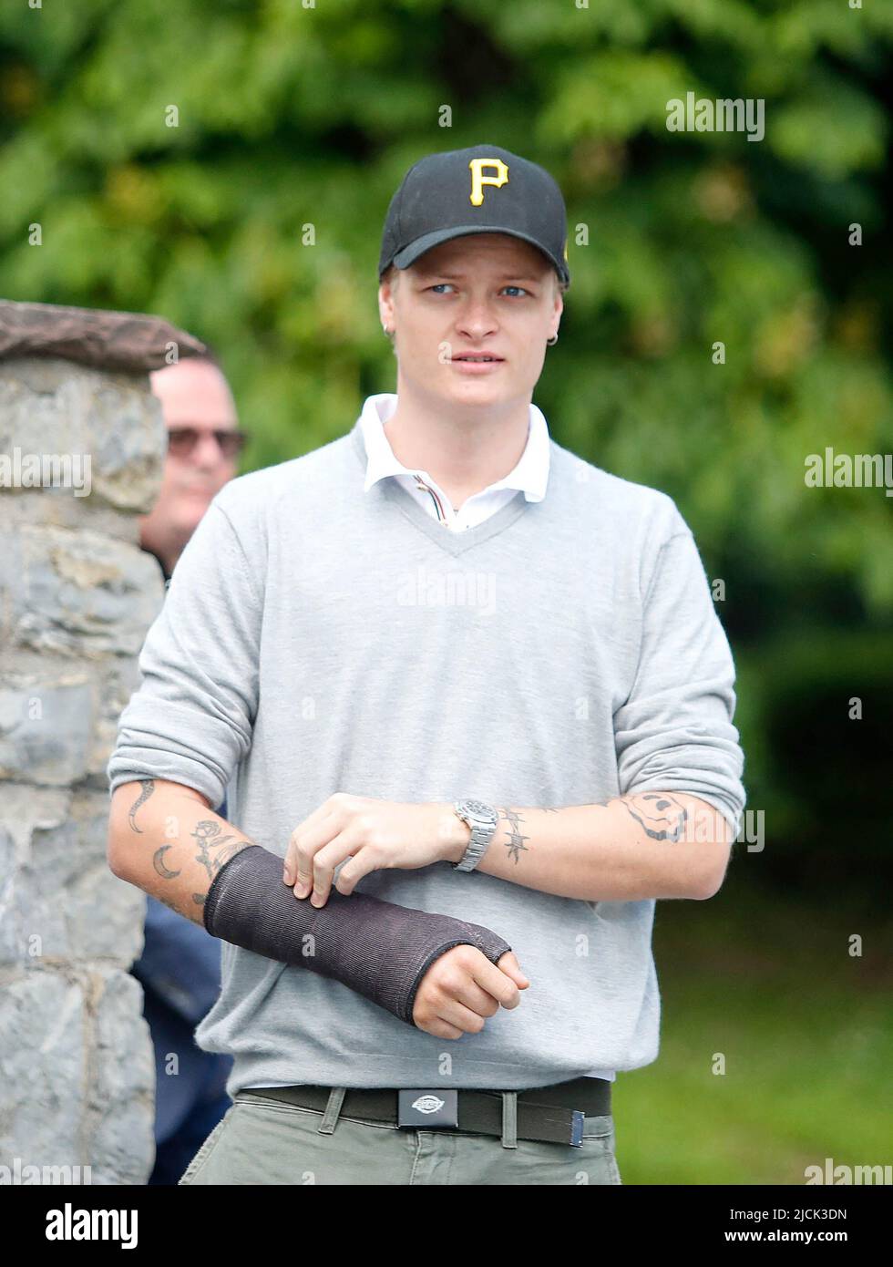 Asker, Norway, June 13, 2022. Marius Borg Hoiby during a friendship ...