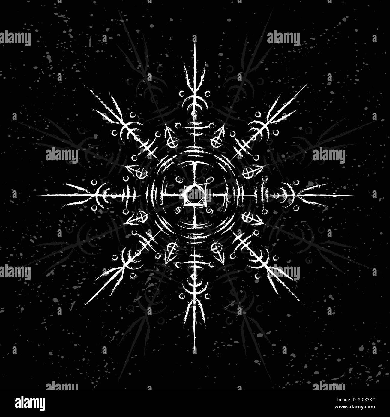 Circle white viking rune symbol Stock Vector Image & Art - Alamy