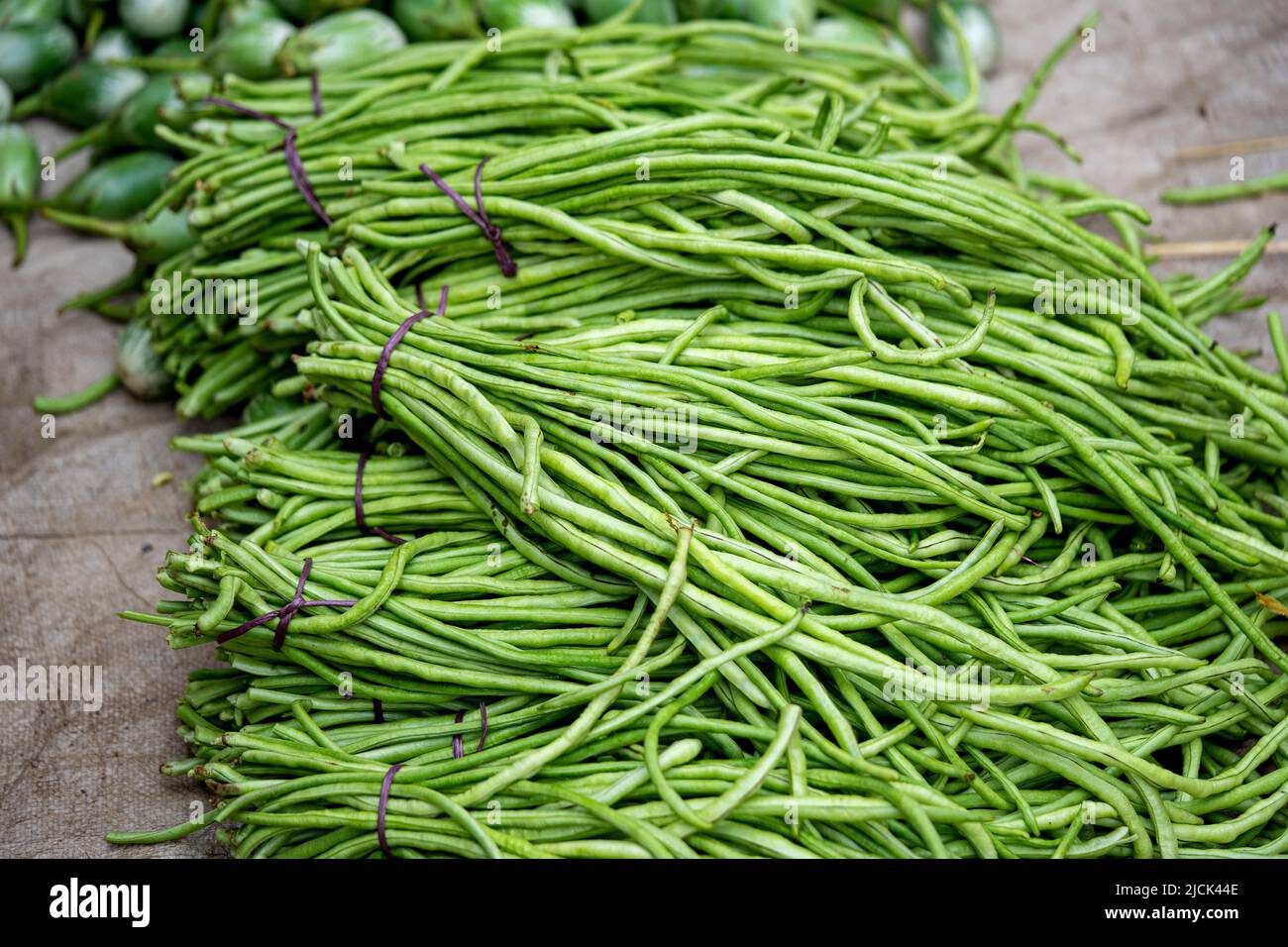 Market bean thailand green hi-res stock photography and images - Alamy