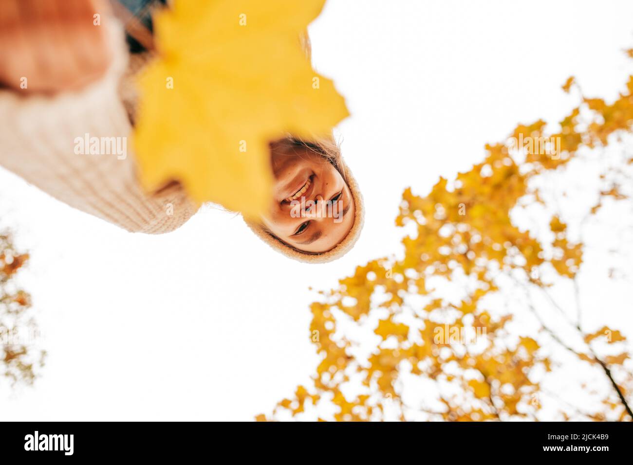 Almost abstract painting of white and yellow, created by photographer ...