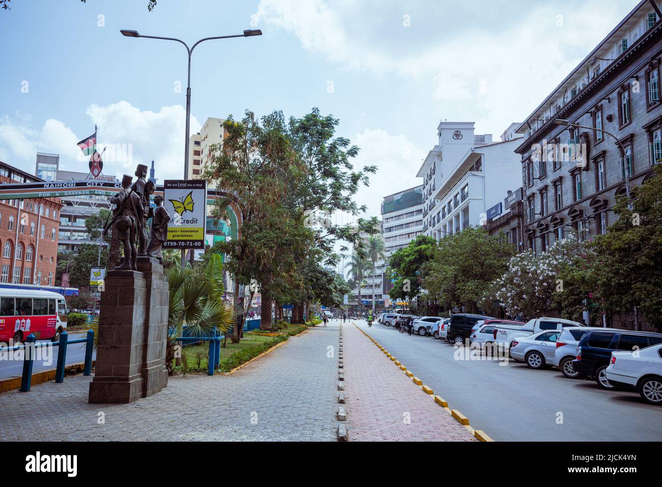 Nairobi Capital City County Streets Cityscapes Skyline Skyscrapers ...