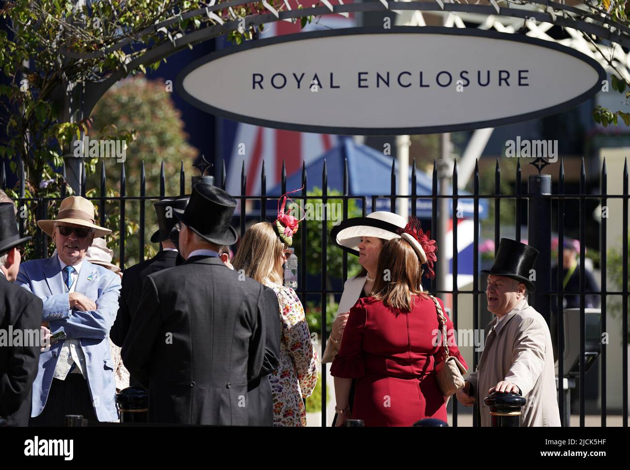 The royal enclosure at royal ascot 2022 hi-res stock photography and ...