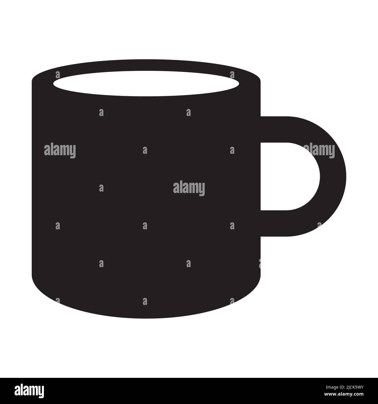 Coffee mug icon vector for graphic design, logo, website, social media ...