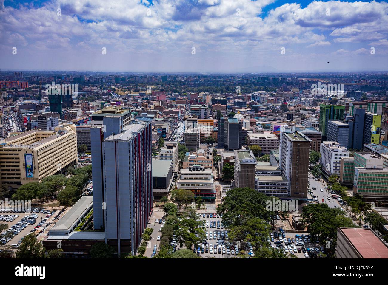 Nairobi Capital City County Streets Cityscapes Skyline Skyscrapers ...