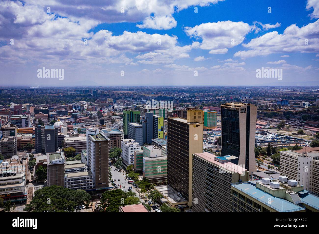 Nairobi Capital City County Streets Cityscapes Skyline Skyscrapers ...