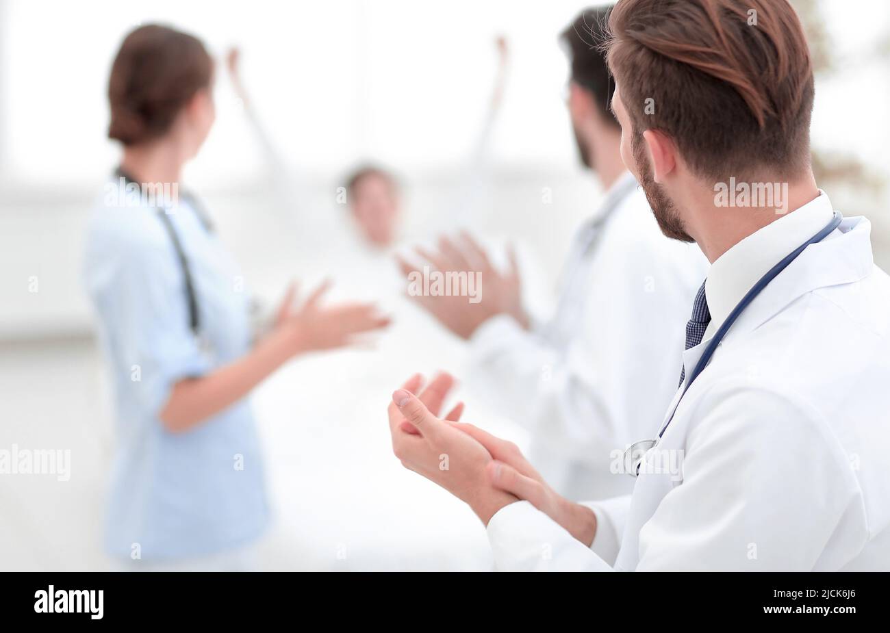 background image of a group of doctors Stock Photo - Alamy