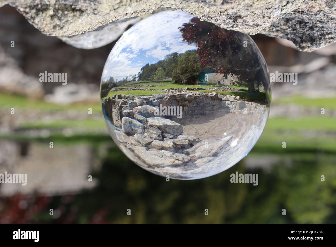 Lens ball reflections Stock Photo - Alamy