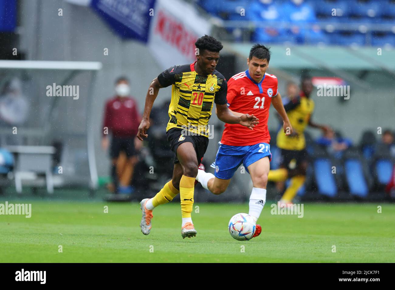 Osaka, Japan. 14th June, 2022. Kudus Mohammed (GHA) Football/ Soccer ...