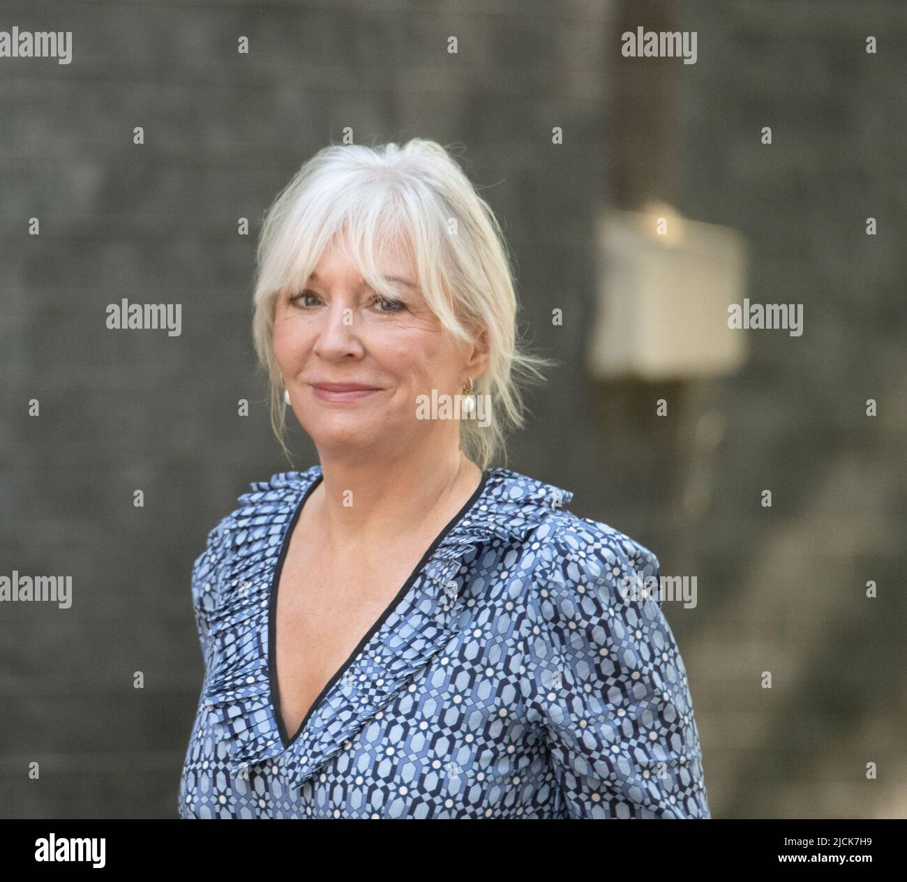 London, UK. 14th June, 2022. Nadine Dorries, Culture Secretary, arrives ...