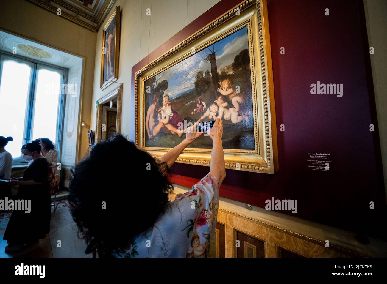 The three ages of man titian hi-res stock photography and images - Alamy