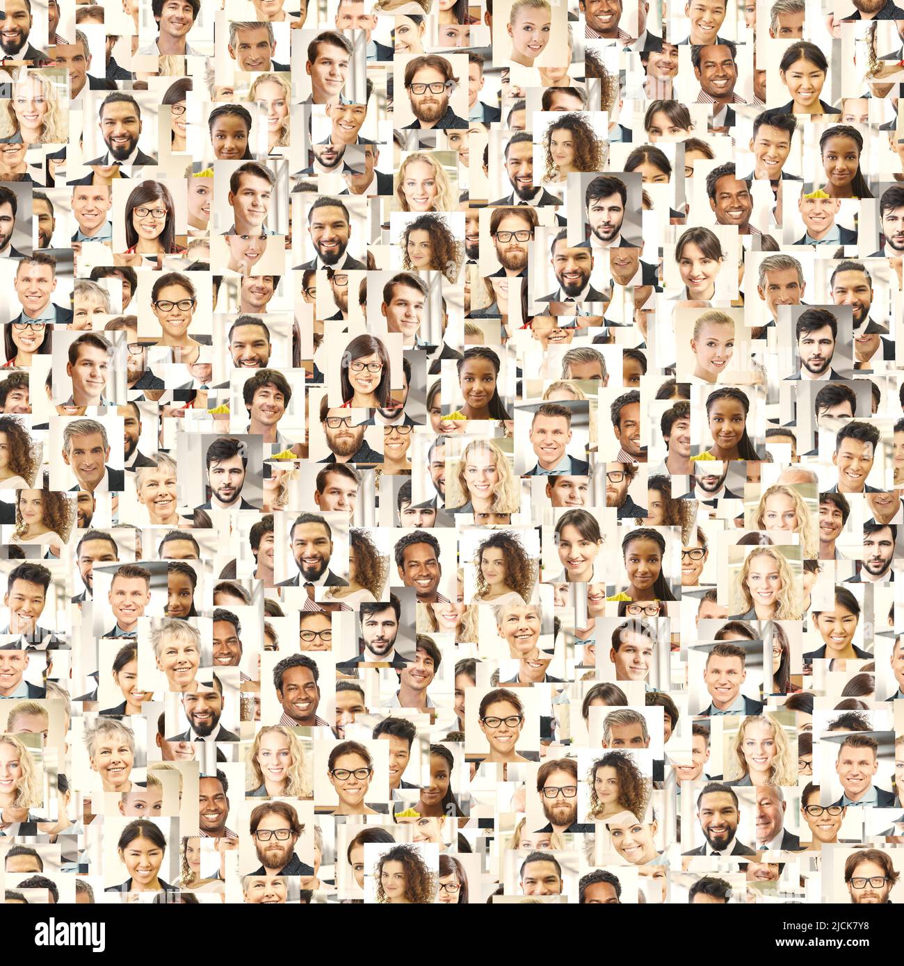 Multicultural Business Team as Seamlessly Tileable Background Texture ...