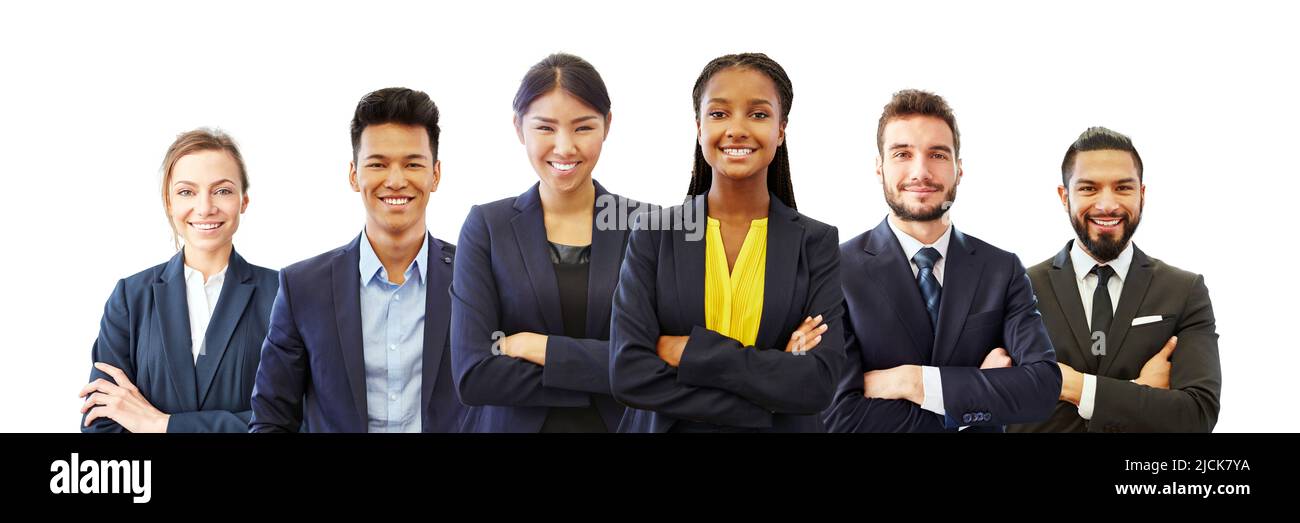 Group young people employee hi-res stock photography and images - Alamy