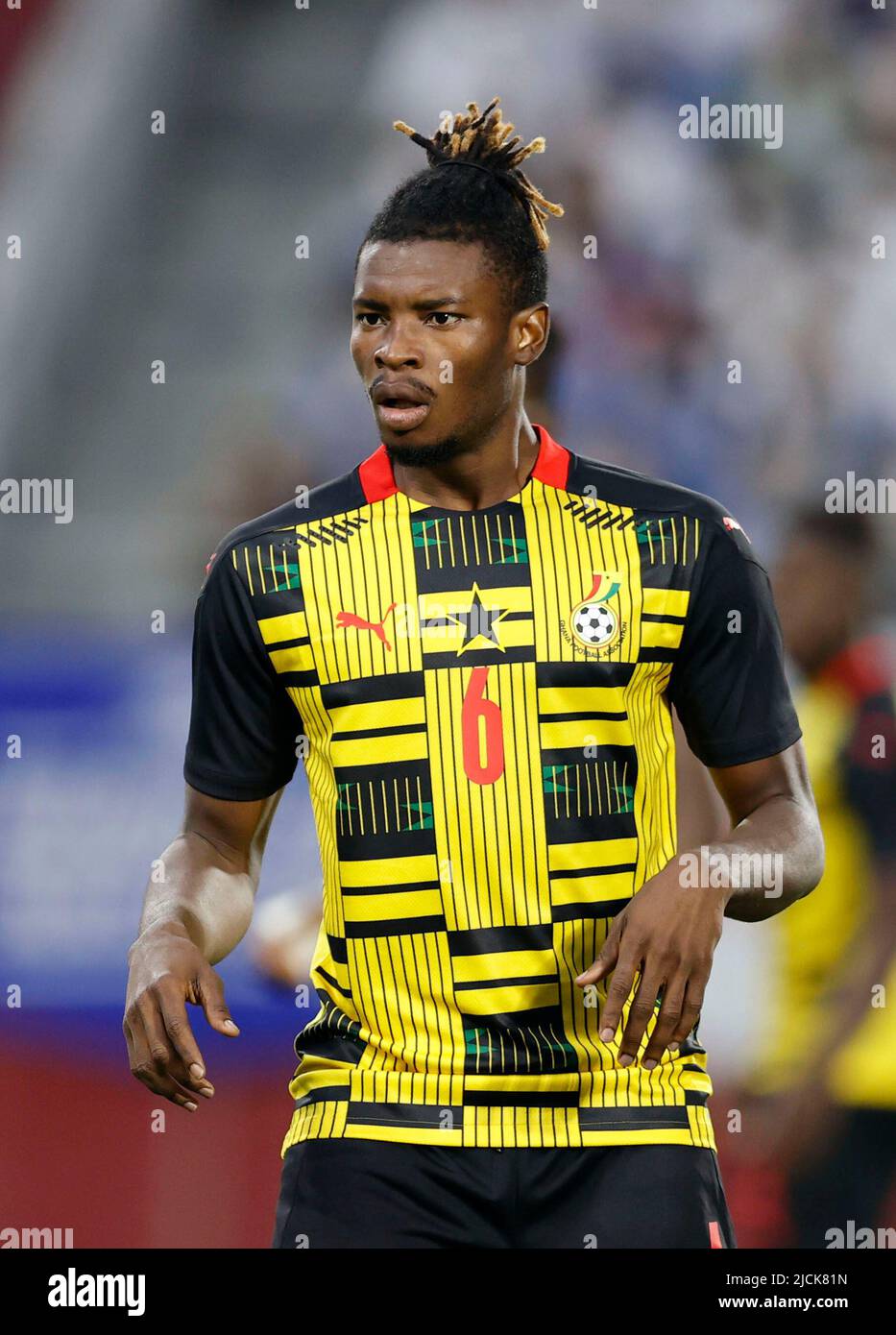 Hyogo, Japan. 10th June, 2022. Edmund Addo (GHA) Football/ Soccer ...