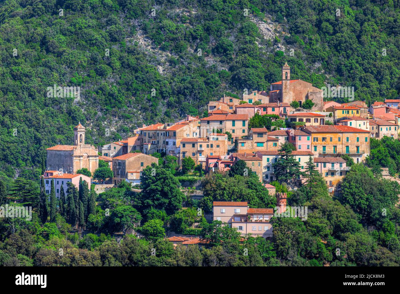 Marciana village hi-res stock photography and images - Alamy