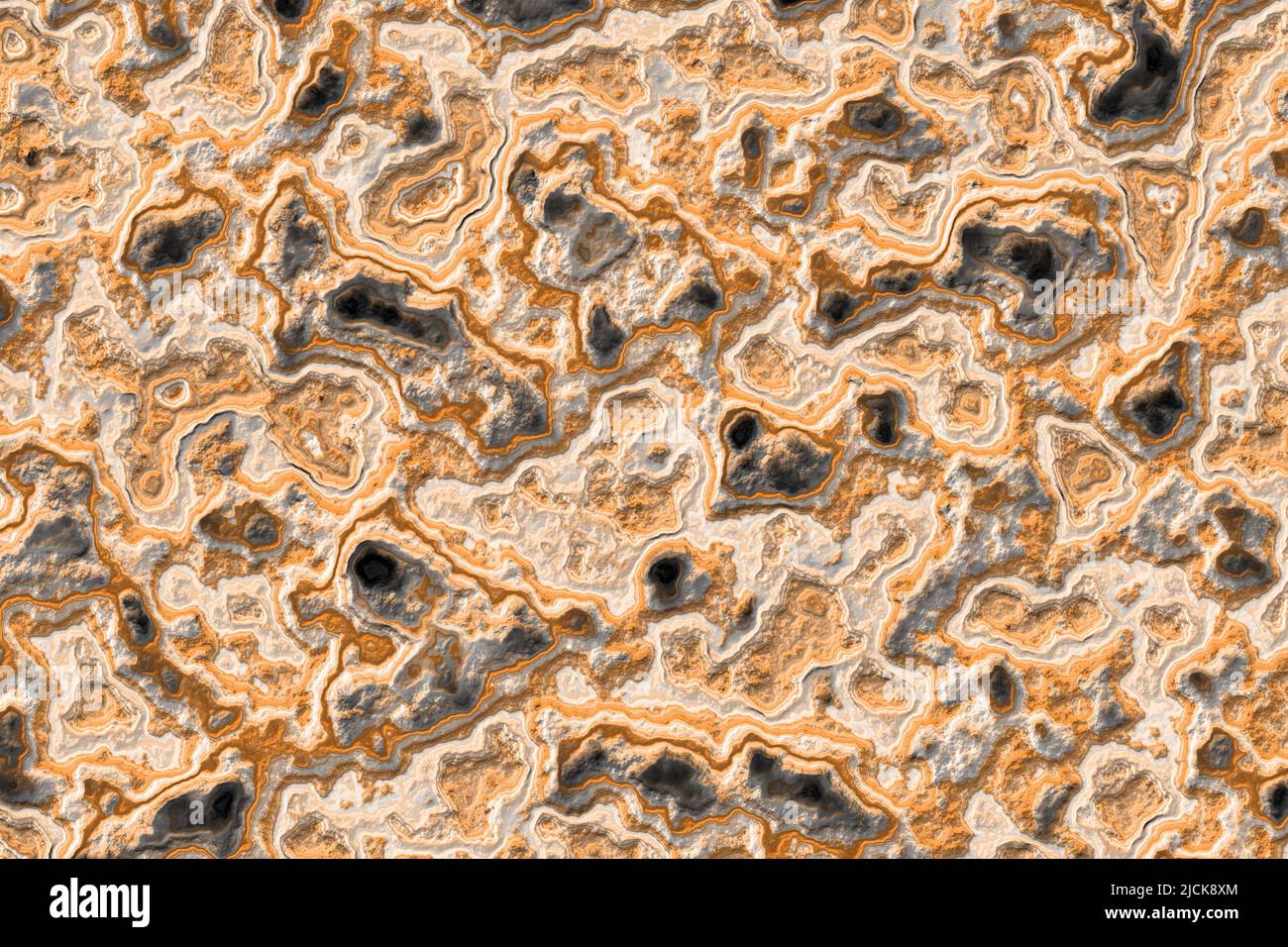 cute orange multi layered masonry digitally drawn texture or background ...