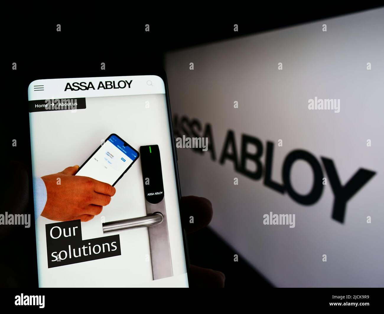 Assa abloy logo hi-res stock photography and images - Alamy