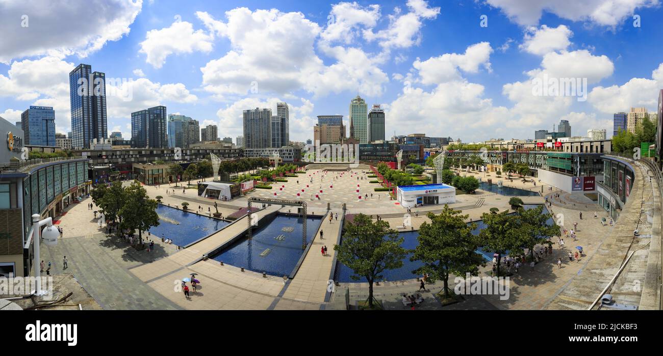 Tianyi square high buildings Stock Photo - Alamy