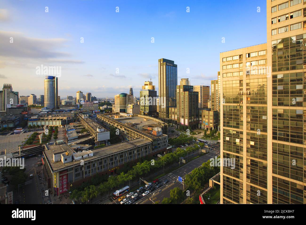 Tianyi square high buildings Stock Photo - Alamy