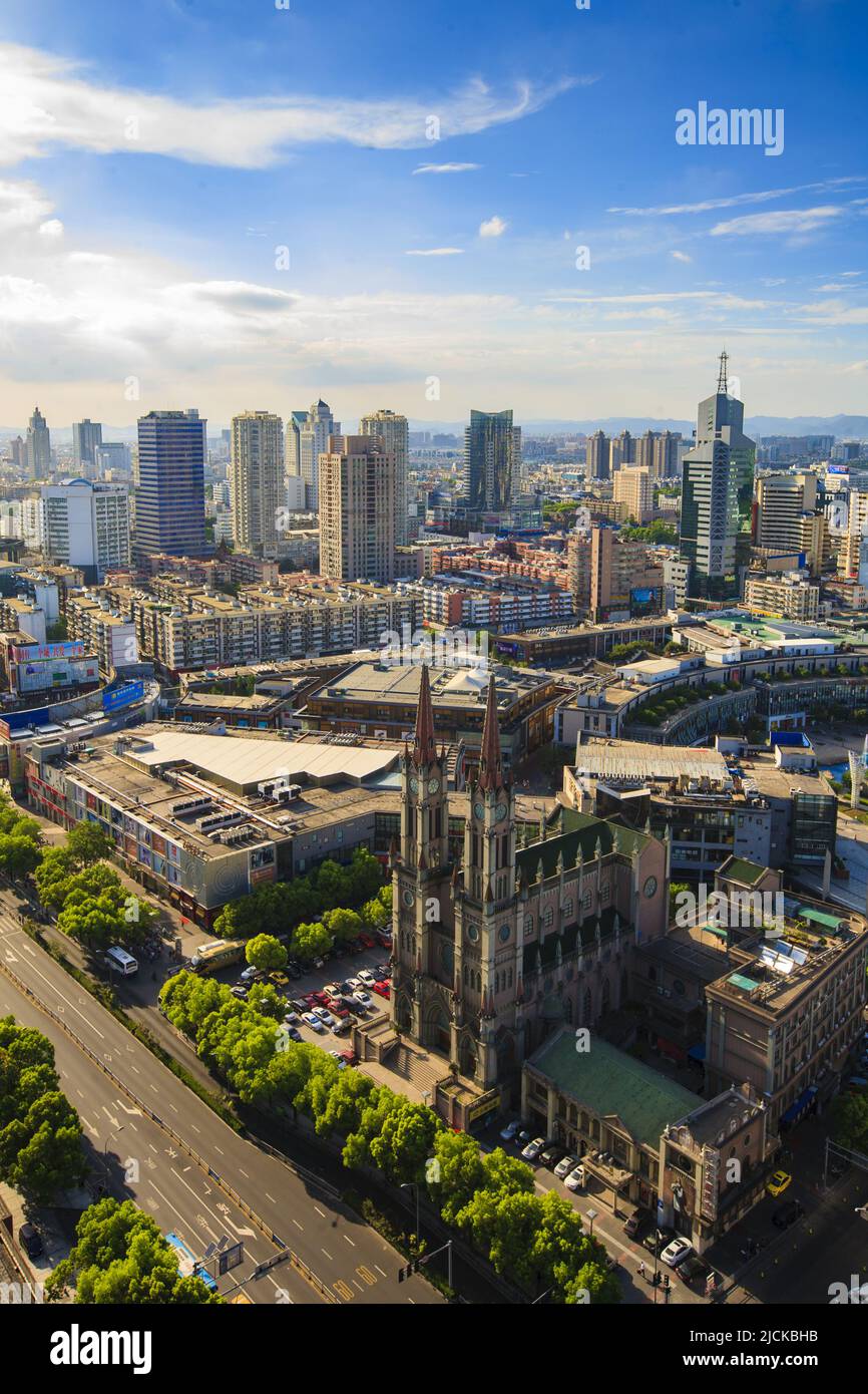 Tianyi square high buildings Stock Photo - Alamy
