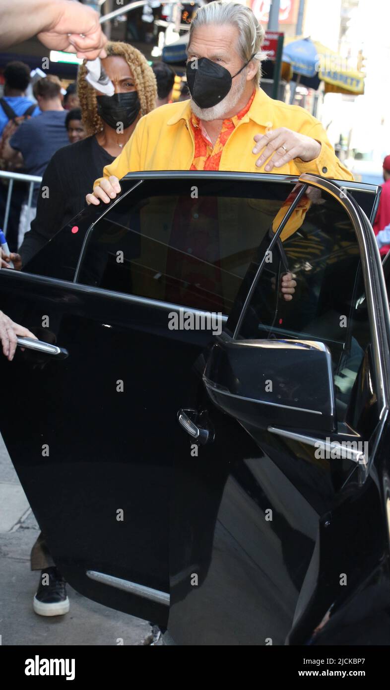 New York, NY, USA. 13th June, 2022. Jeff Bridges seen at Good Morning ...
