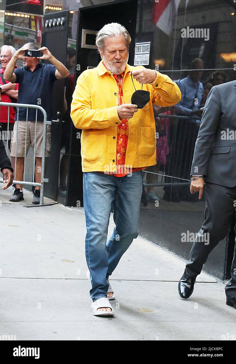 New York, NY, USA. 13th June, 2022. Jeff Bridges seen at Good Morning ...