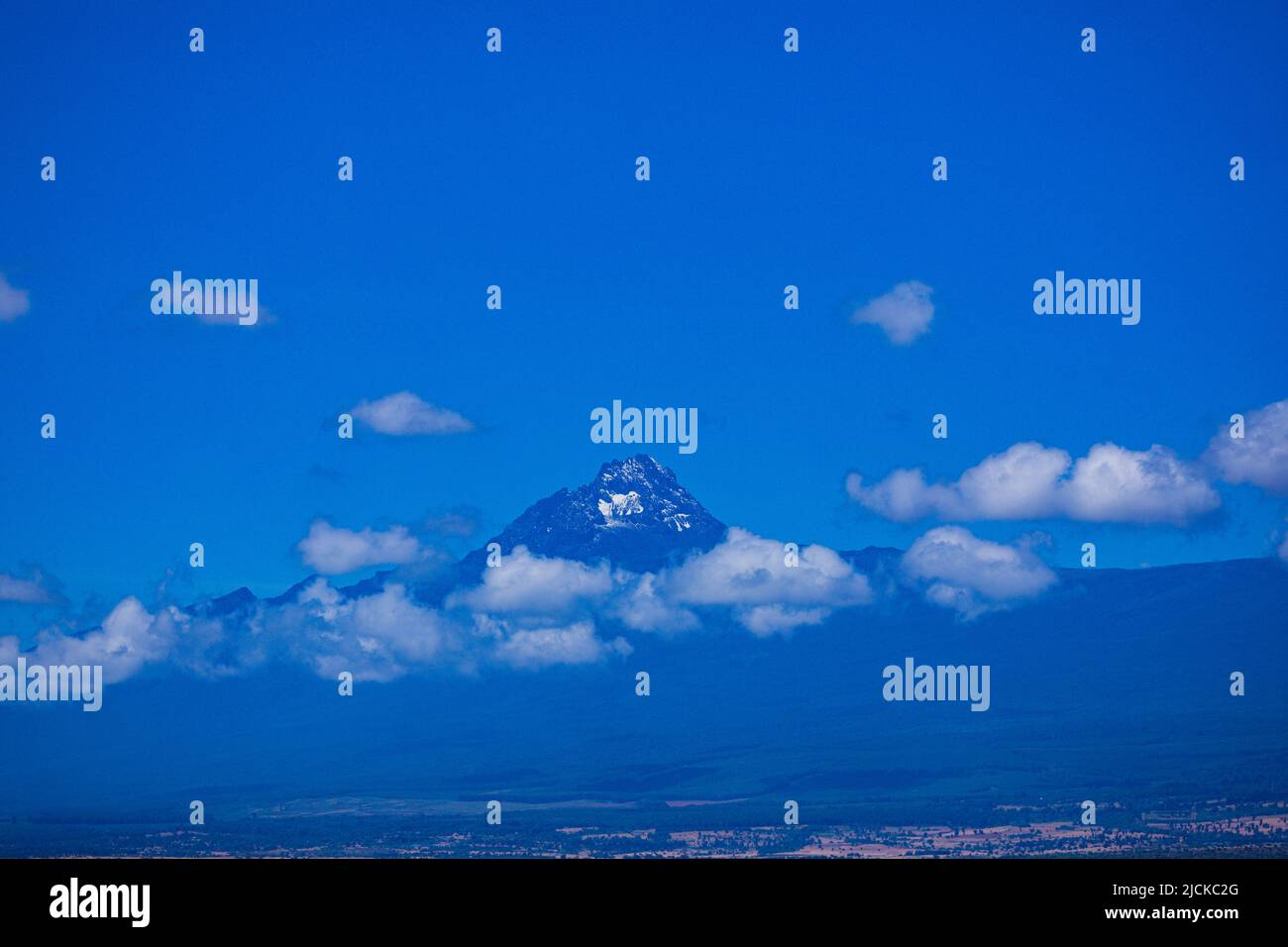 Mount Kilimanjaro Dormant Volcano In United Republic Of Tanzania kibo ...