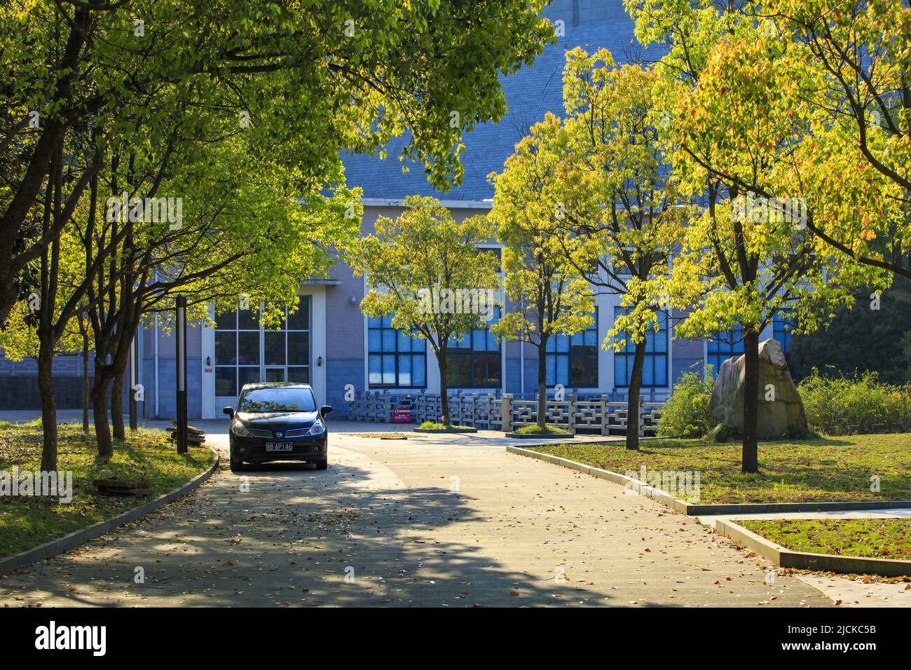 Good living residential quarters Stock Photo - Alamy