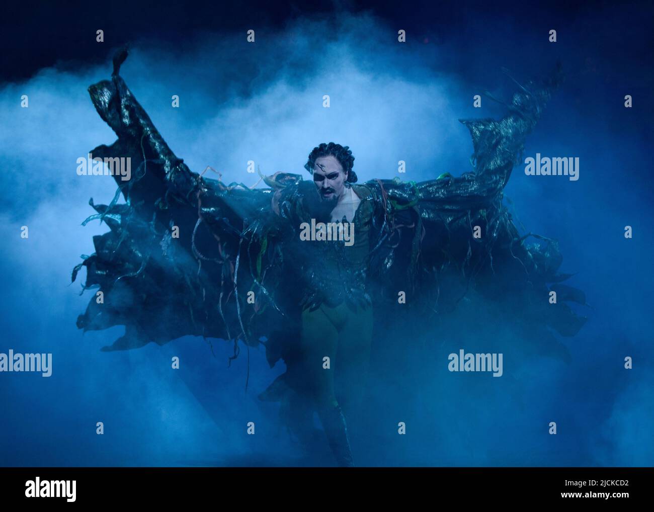 English National Ballet Derek Deane's Swan Lake in-the-round Royal Albert Hall Stock Photo - Alamy