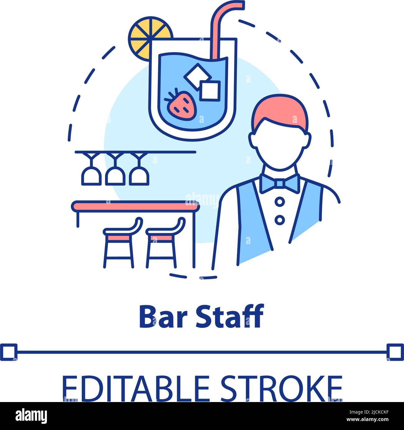 Modern restaurant bar complex Stock Vector Images - Alamy