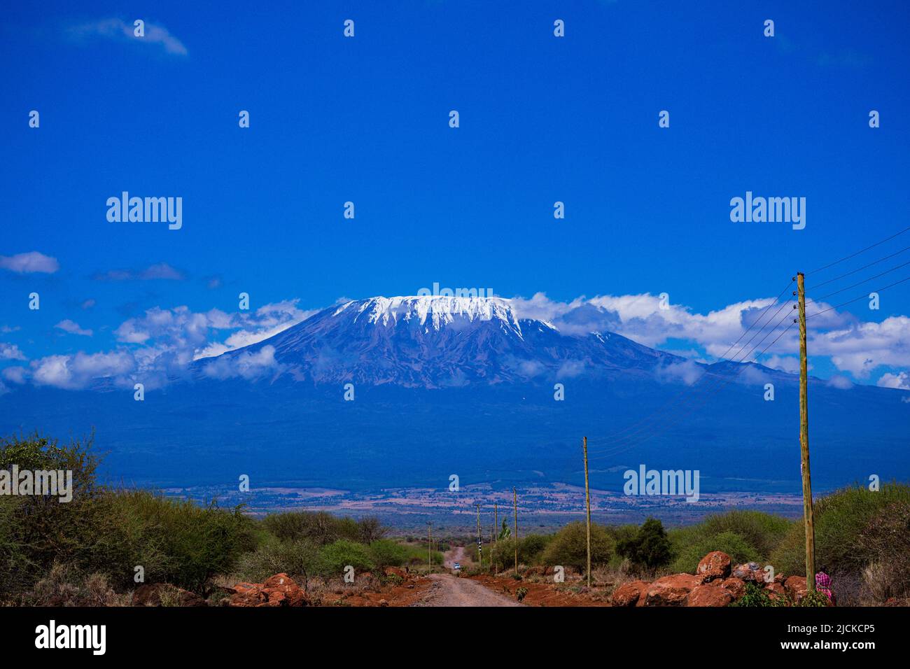 Mount Kilimanjaro Dormant Volcano In United Republic Of Tanzania kibo ...