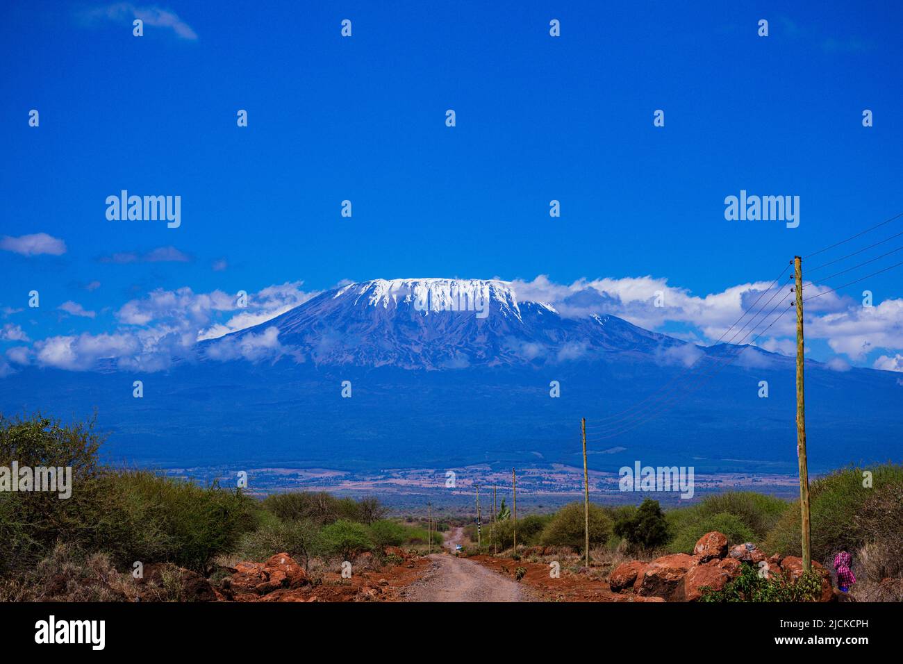 Mount Kilimanjaro Dormant Volcano In United Republic Of Tanzania kibo ...