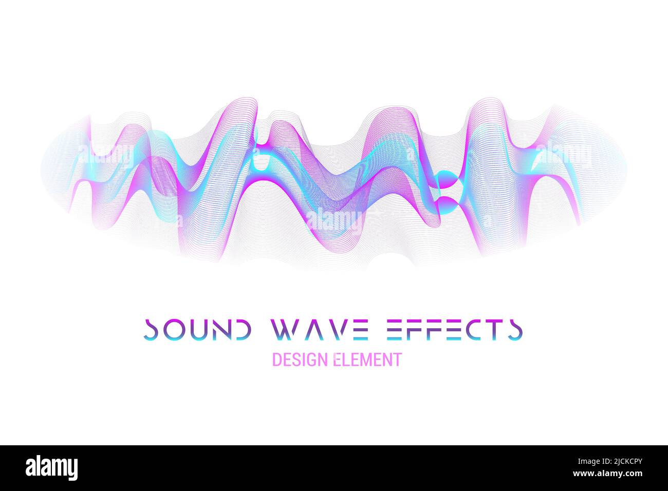 Data visualization dynamic wave Cut Out Stock Images & Pictures - Alamy