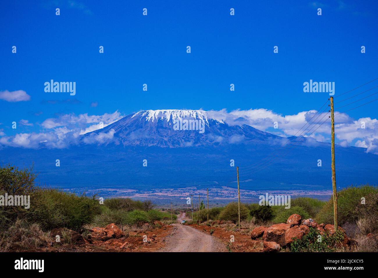Mount Kilimanjaro Dormant Volcano In United Republic Of Tanzania kibo ...