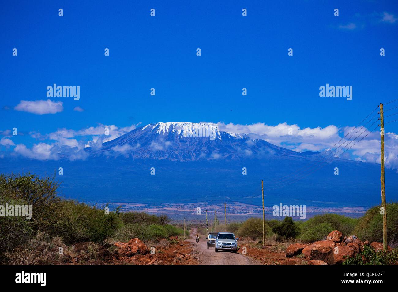 Mount Kilimanjaro Dormant Volcano In United Republic Of Tanzania kibo ...