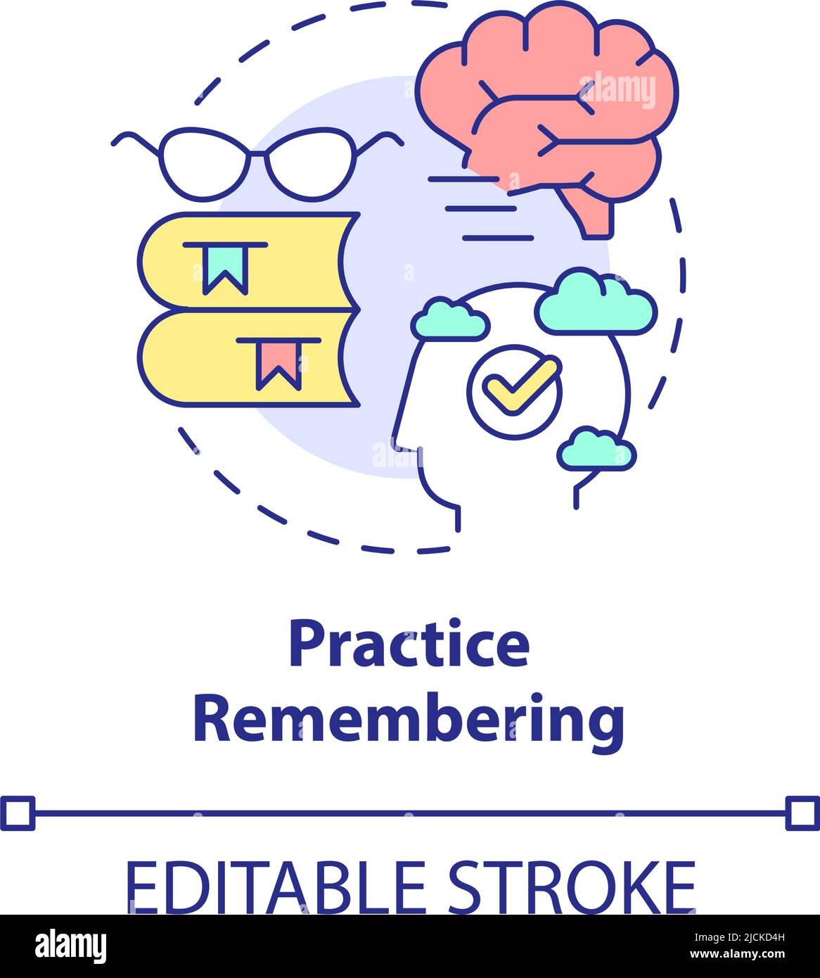 Practice in art class Stock Vector Images - Alamy