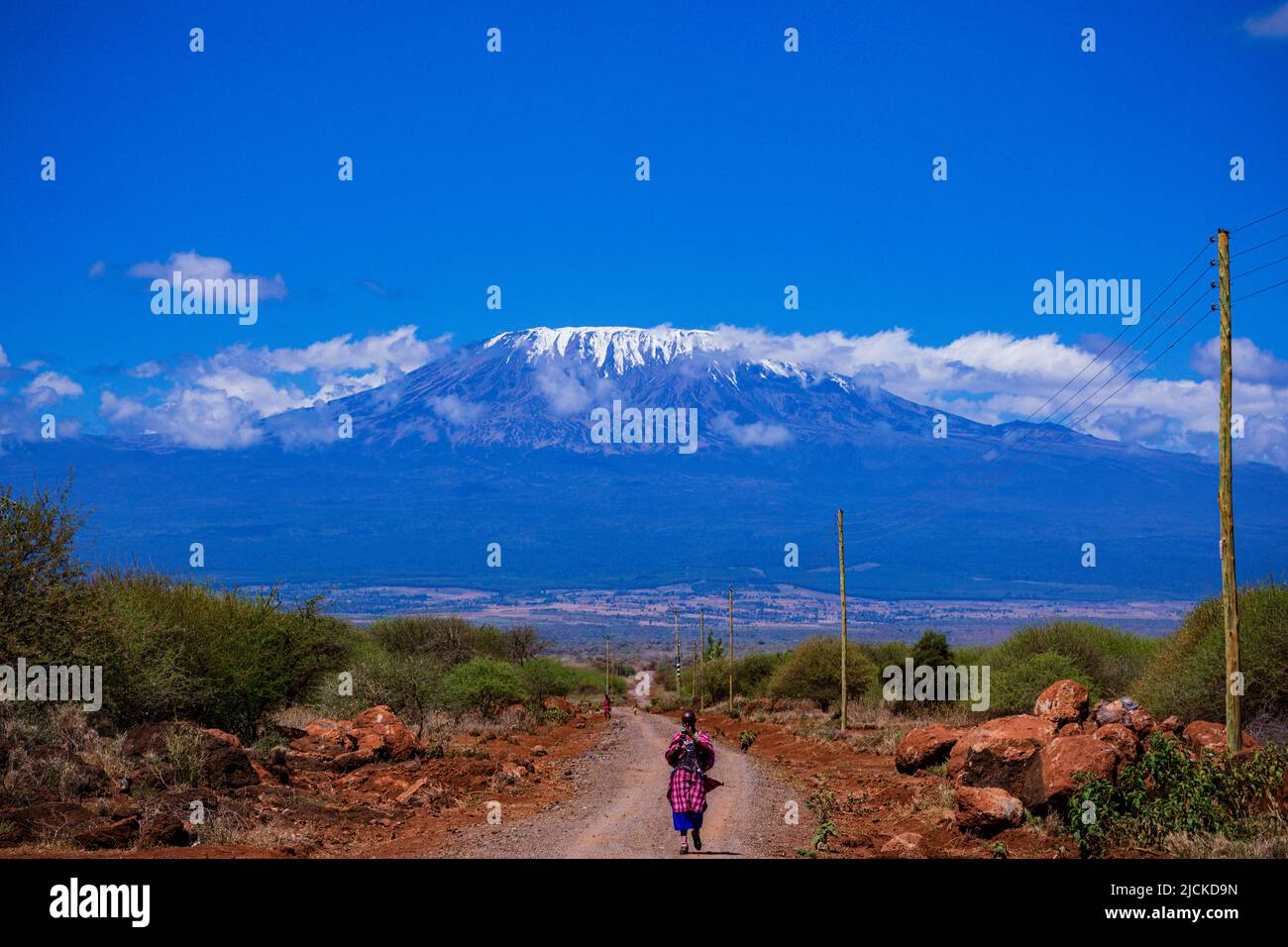 Mount Kilimanjaro Dormant Volcano In United Republic Of Tanzania kibo ...