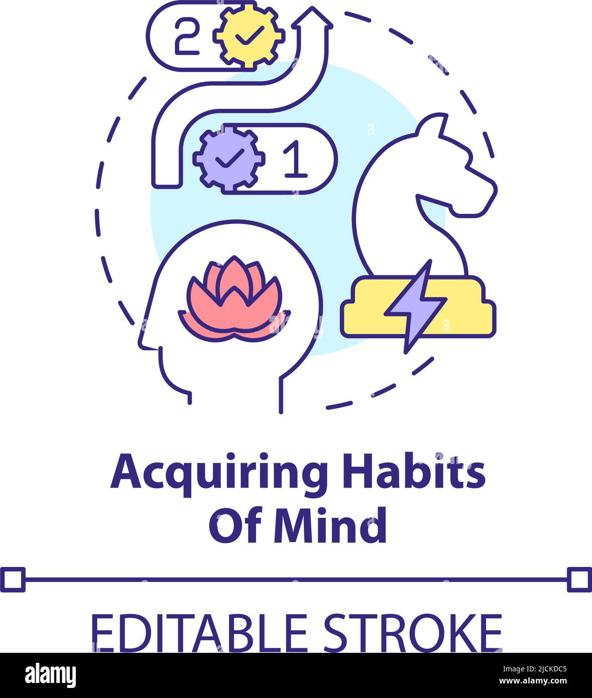 Acquiring of knowledge Cut Out Stock Images & Pictures - Alamy