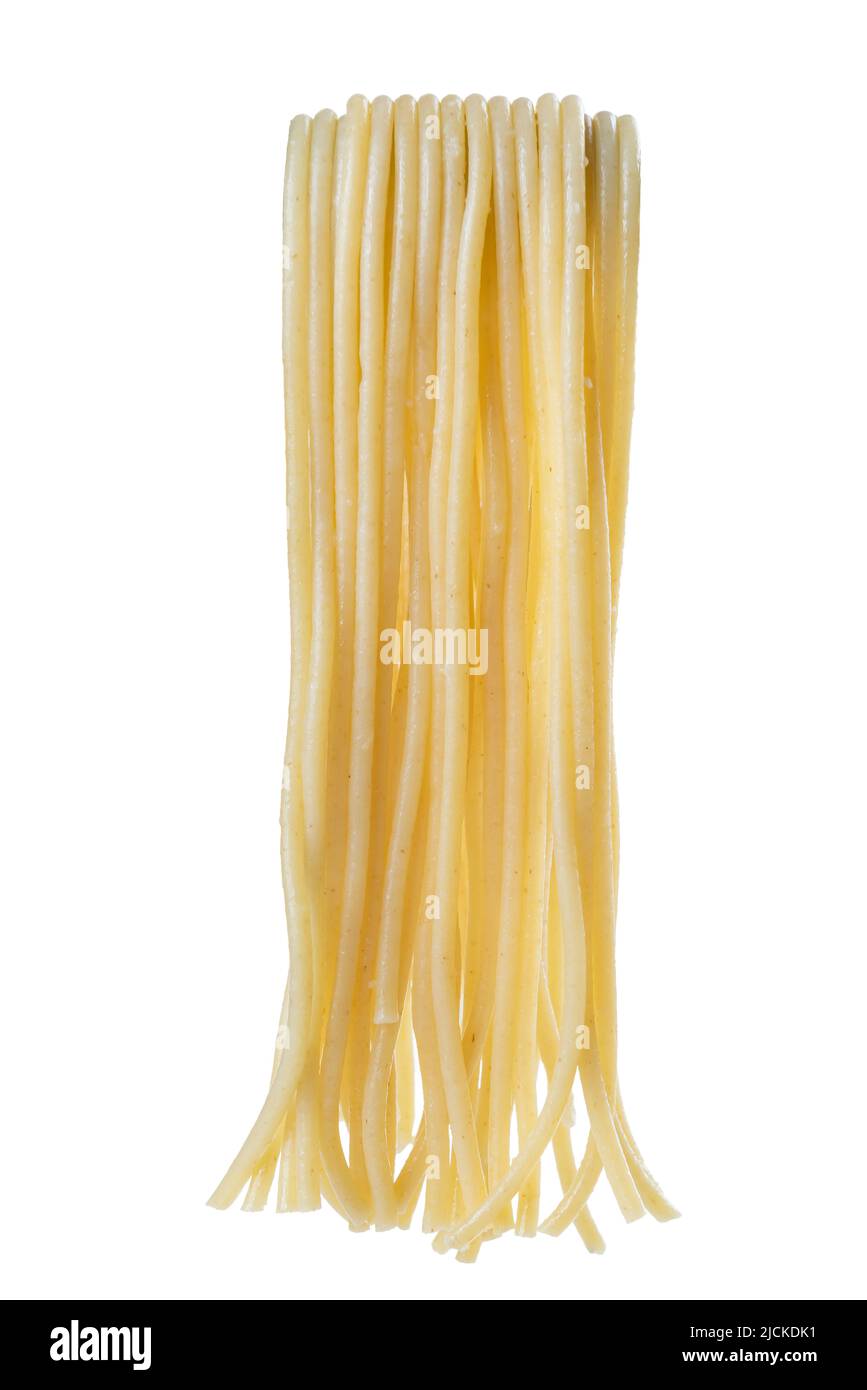 Spaghetti isolated over white background Stock Photo - Alamy
